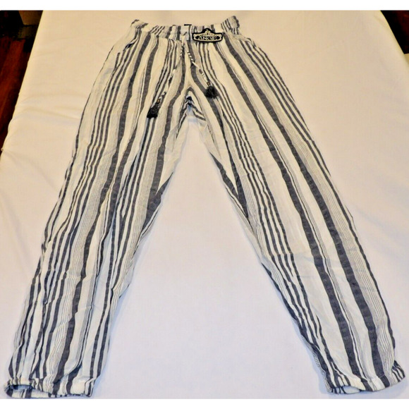 White | Pants & Jumpsuits | Angie Pull On Wide Leg Pant Large Boho ...